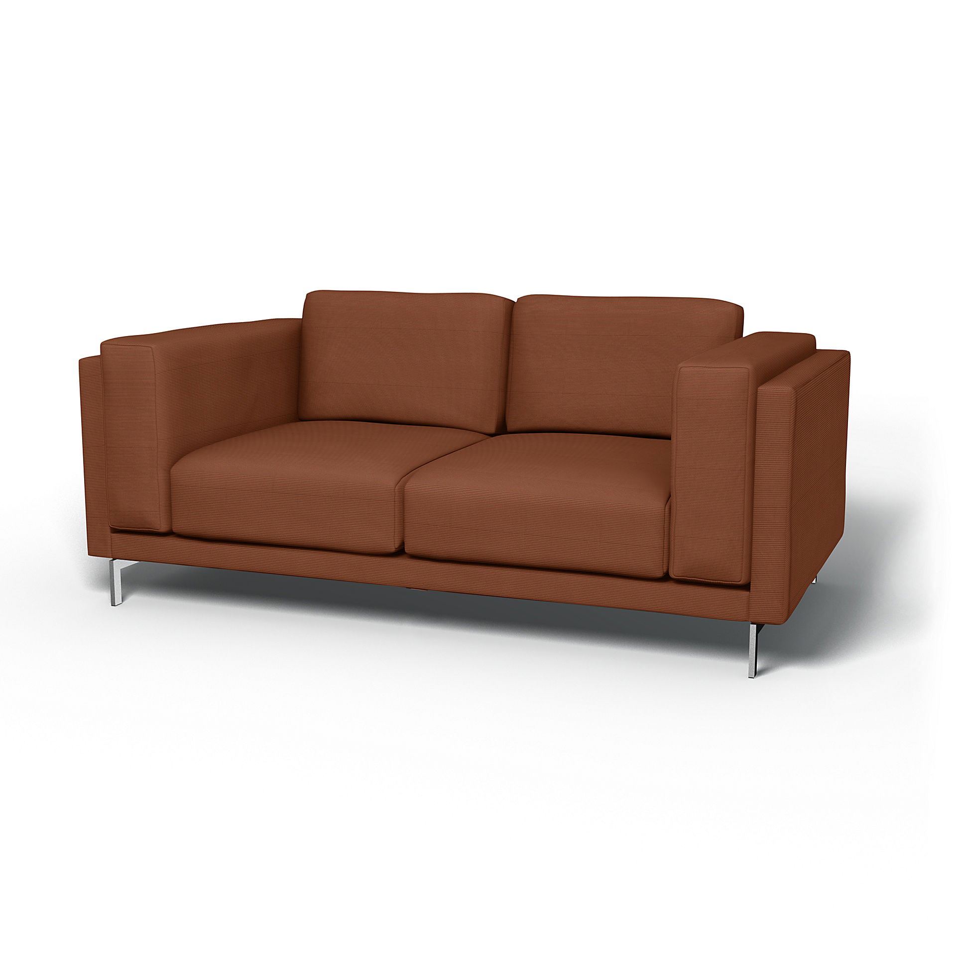 Preisvergleich für IKEA - Bezug für 2er-Sofa Nockeby, Rustic Rouge ...